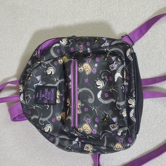 Loungefly | Bags | Disney Loungefly Nightmare Before Christmas Backpack ...